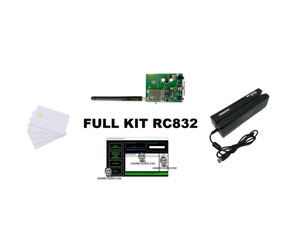 GSM Data Receiver RC832 FULL KIT - ATM Skimmer For Sale
